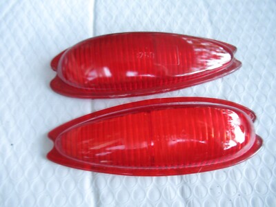 Porsche 356 Tail Light Lens Left and Right SWF K3260 | eBay