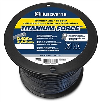 Husqvarna Titanium Force Trimmer Line .105" x 115' | eBay