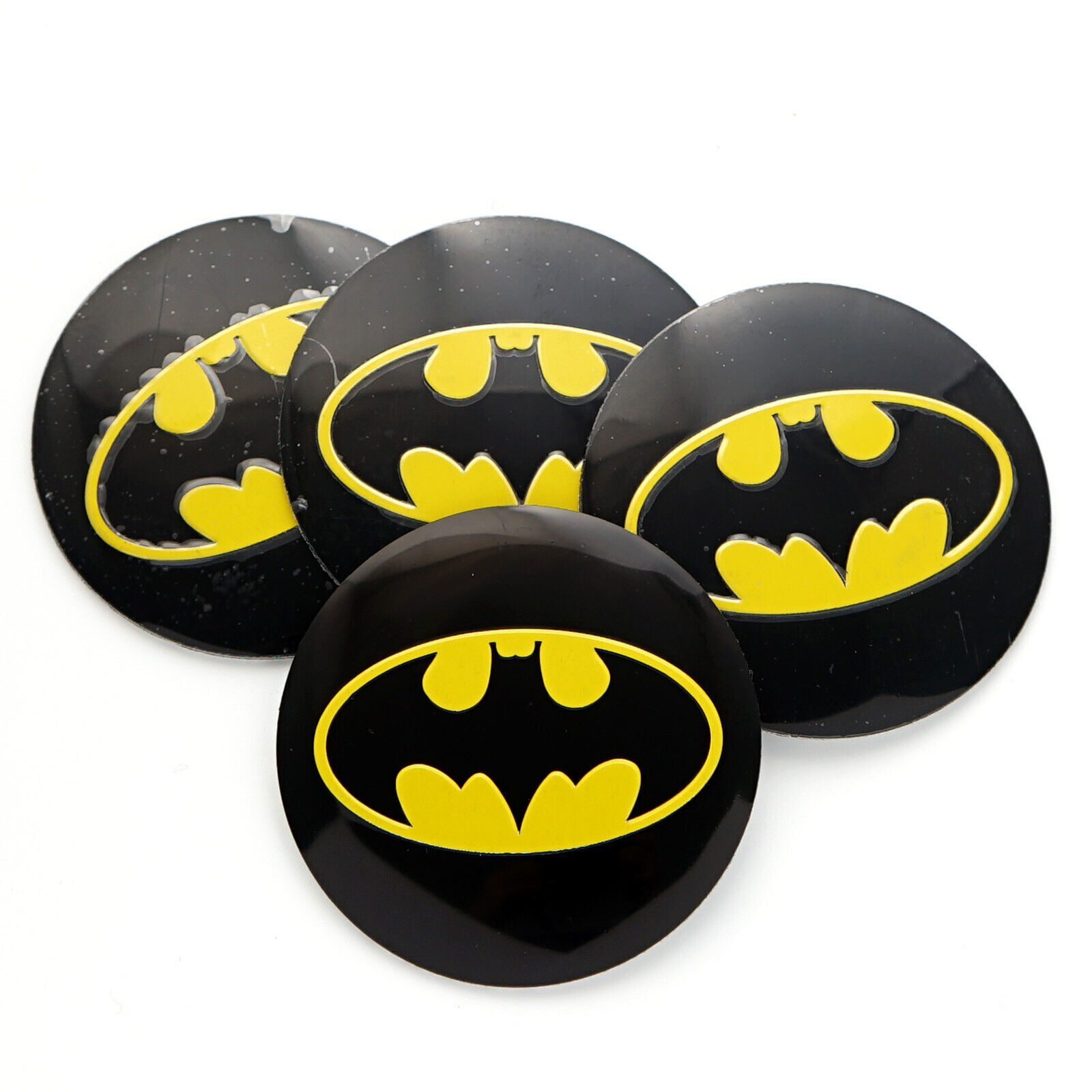 4x 55mm 60mm 65mm Batman Logo Car Wheel Center Hub Cap Emblem Stickers ...