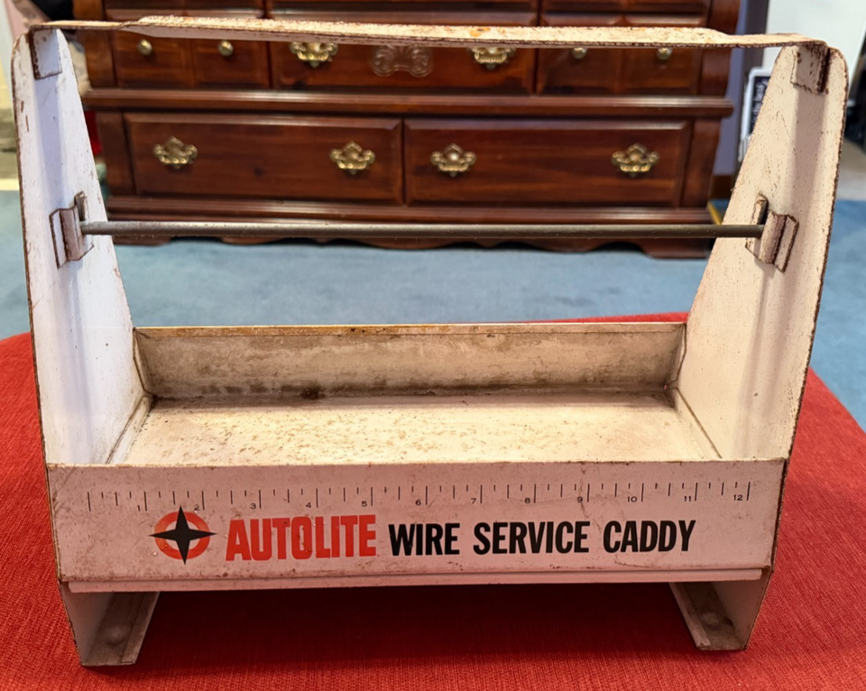 Ford Motor Company Used Cars Autolite Wire Service Caddy Display Sign ...