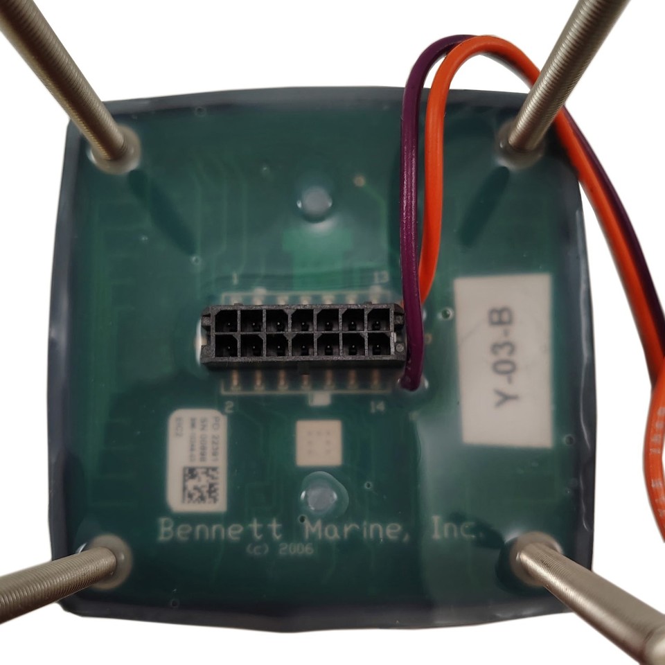 Bennett EIC001 Hydraulic Trim Tab Control Display Use in the EIC5000 ...
