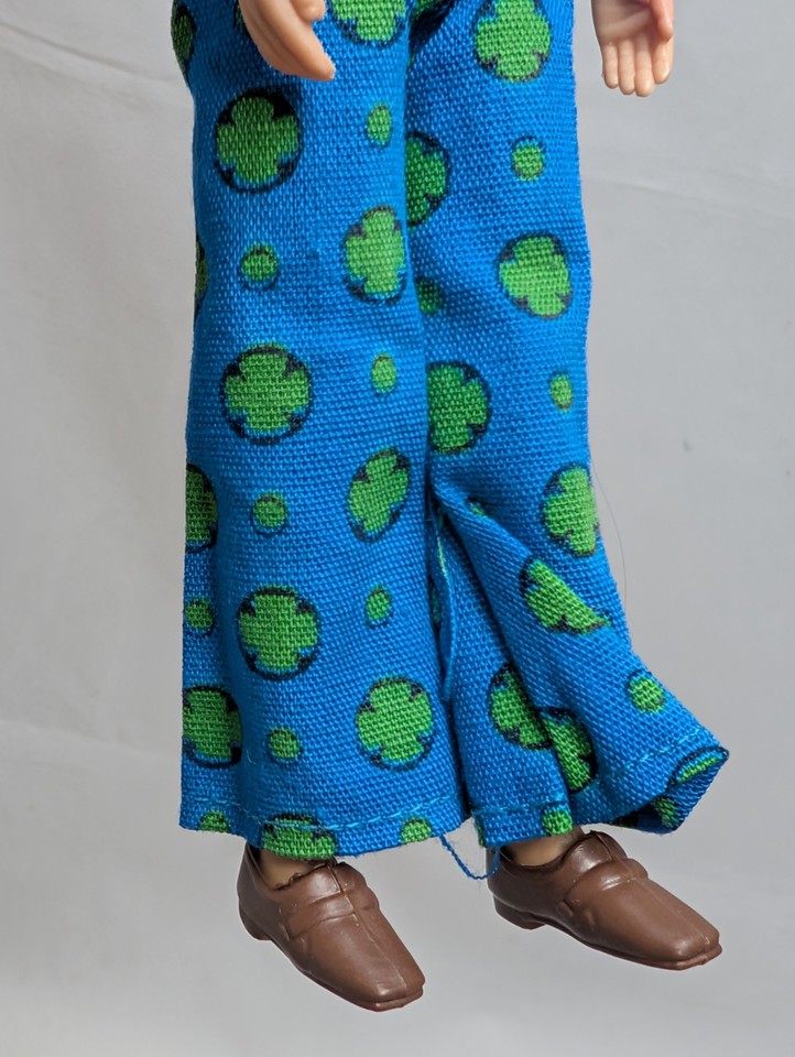 Vintage Gary Doll Groovy Gear #8391 Blue Clover Variation Topper Hong ...