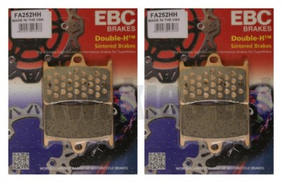EBC Sintered HH Front Brake Pads FA252HH for Yamaha YZF-R1 5PW 2002 ...