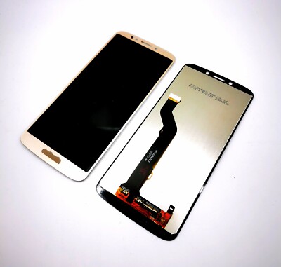 For Motorola Moto E5 Plus XT1924 LCD Screen Display Touchscreen Golden ...