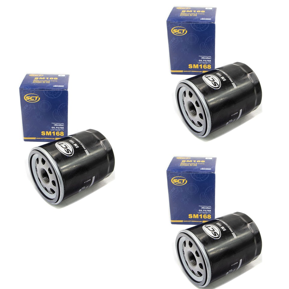 Ölfilter 3 X SCT SM 168 für Citreon Fiat Uno Punto Ford Lancia Y10 ...