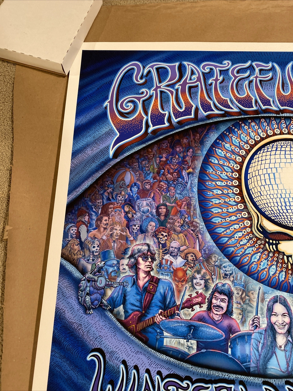 EMEK Grateful Dead 1977 Winterland Giclee Poster #59/375 | eBay