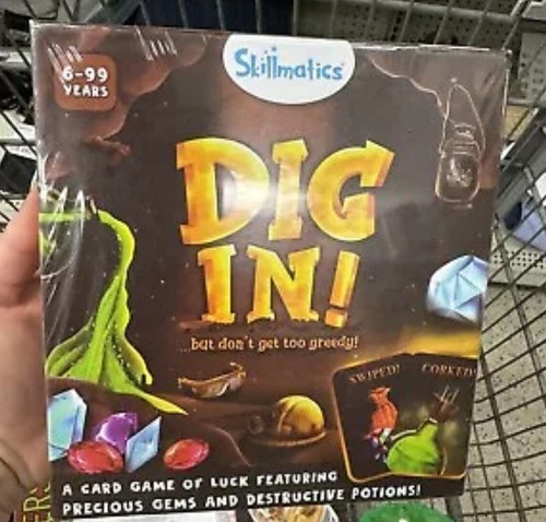 Skillmatics Card & Board Game - Dig in, Fun & Fast-paced Game of ...