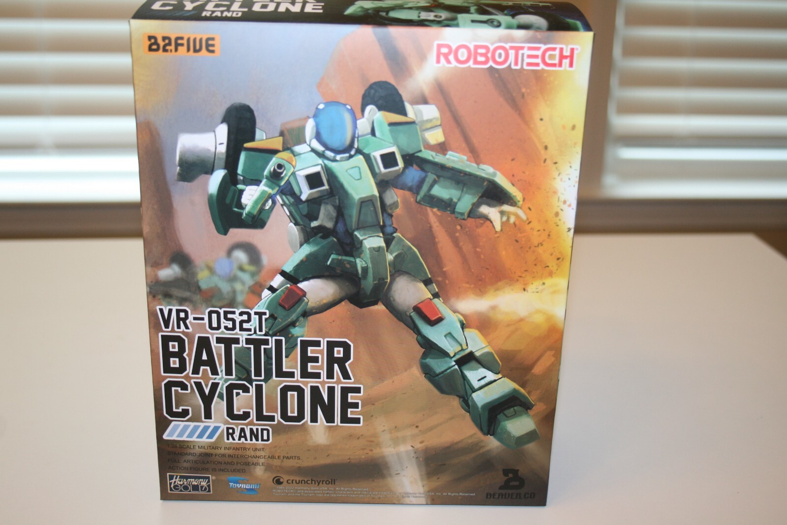 Robotech Macross VR-052T Battler Cyclone RAND Toynami NEW Authentic