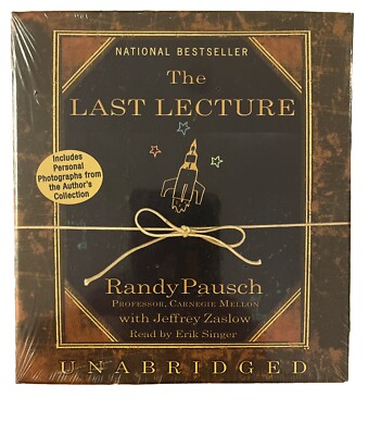 The Last Lecture Randy Pausch 2008 Compact Disc Unabridged BRAND NEW ...