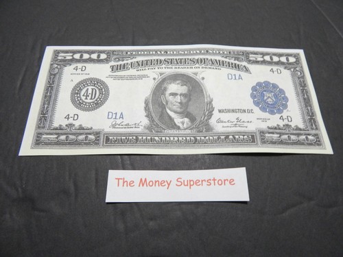 Real 500 Dollar Bill