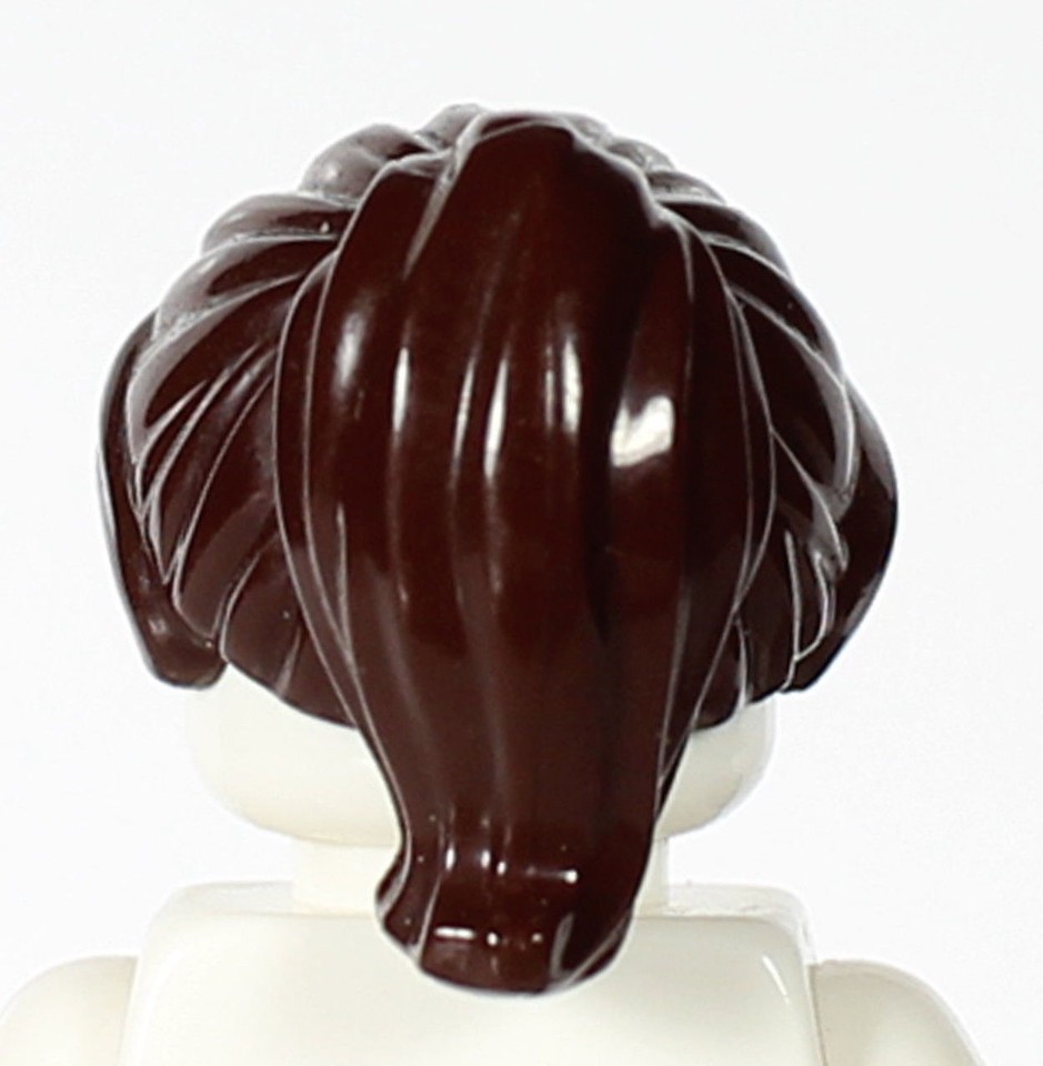 LEGO Minifigure Hair Ponytail Swept Sideways Female Girl minifig NEW | eBay