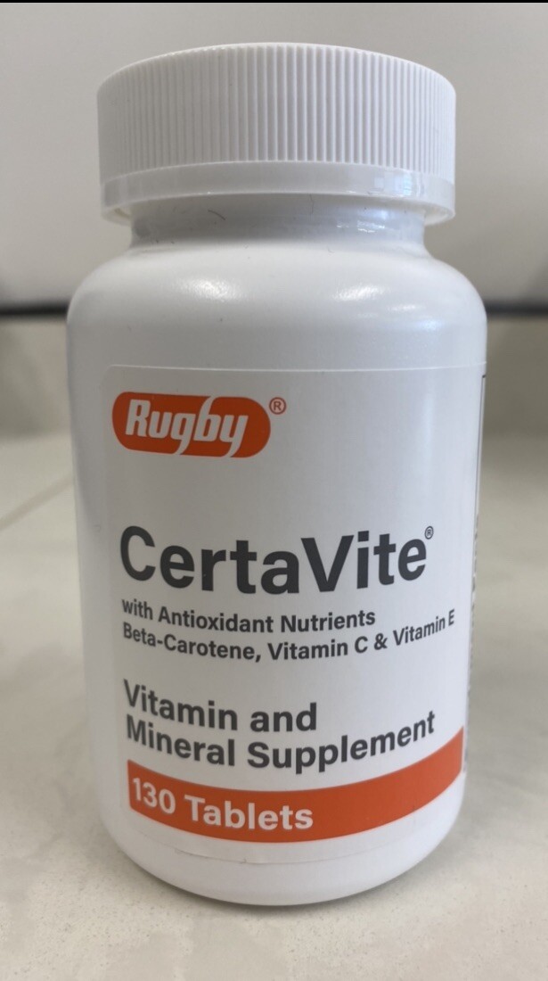 CertaVite With Antioxidants Multivitamin Multimineral Compare To ...