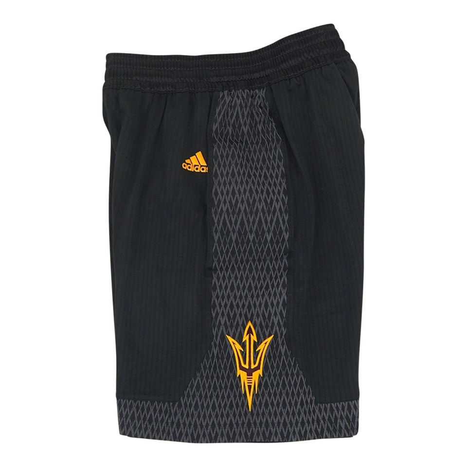 Arizona State Sun Devils NCAA Adidas Men's Primary Logo Black Iced Out ...
