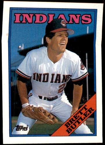 1988 TOPPS BRETT BUTLER CLEVELAND INDIANS #479 | eBay