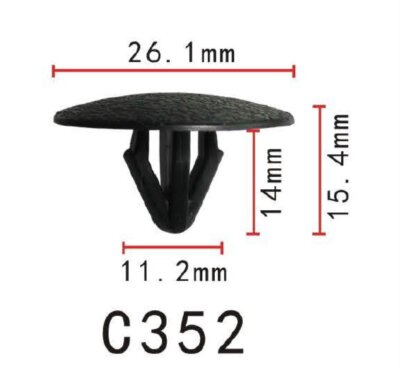 20pcs Fit Hyundai 8112637010 Hood Insulation Retainer Clip by ...