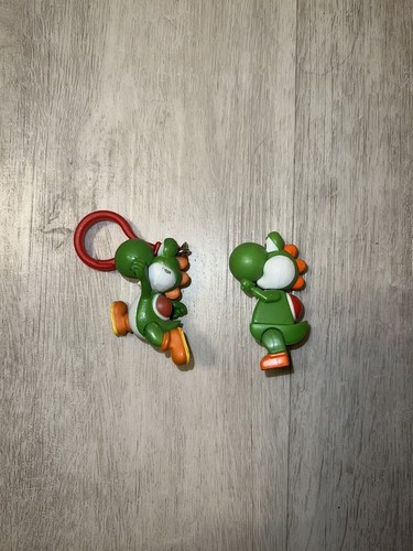 Yoshi Keychain And Yoshi Knex Super Mario Brothers | eBay