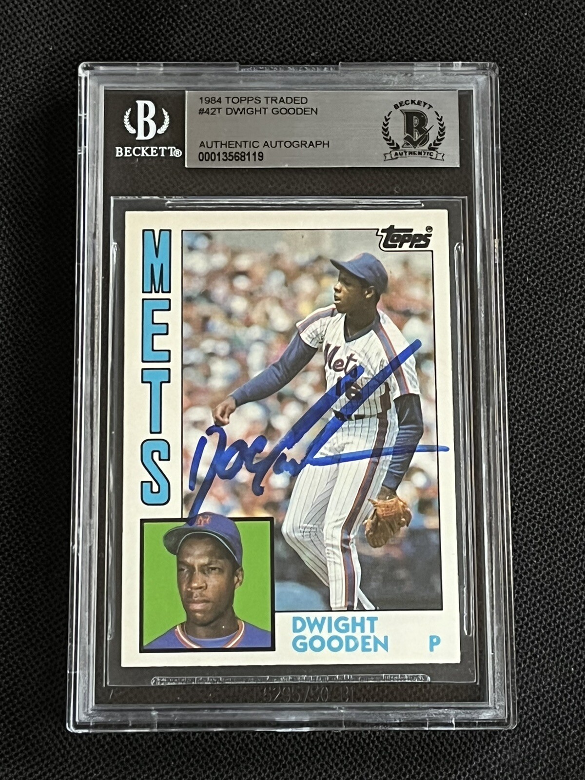Dwight Gooden Autographed Memorabilia | Signed Photo, Jersey ...