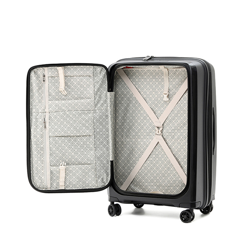3pc Tosca Space X 20" Carry On 25/29" Trolley Case Set Travel Suitcase ...