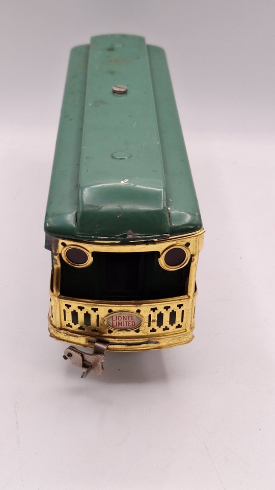 Vintage 1925-32 PREWAR LIONEL STANDARD GAUGE #341 GREEN OBSERVATION CAR | eBay