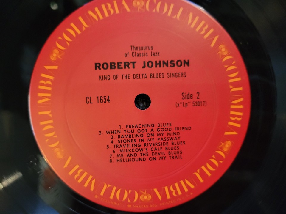 ROBERT JOHNSON KING OF THE DELTA BLUES SINGERS COLUMBIA CL 1654 | eBay