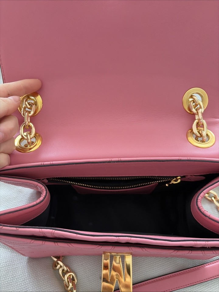 Mooching Pink Cross Body With Chain | eBay