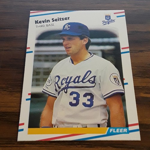 1988 Fleer Kevin Seitzer Kansas City Royals 3rd Baseman #270 | eBay