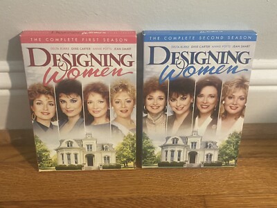 DESIGNING WOMEN Complete Seasons 1 and 2 DVD Lot Delta Burke Dixie ...
