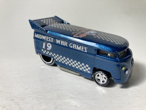 Loose Hot Wheels VW Drag Bus from CS Customs. Midwest War Games | eBay