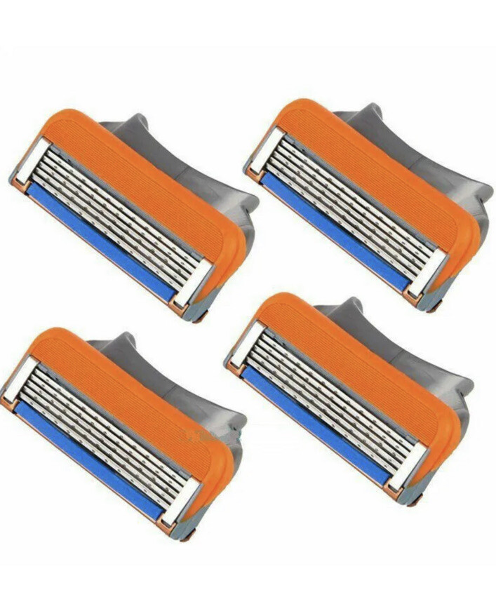 Gillette Fusion 5 Power Razor Blades 4 Pack Cartridges Brand New ...