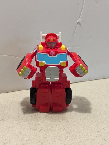 Transformers Rescue Bots HEATWAVE Fire Truck 6” Figure Hasbro | eBay