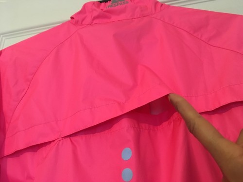 Trespass Shocking pink waterproof pack away zip jacket XS | eBay UK