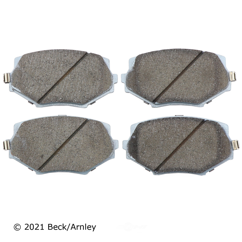 Disc Brake Pad Set Beck/Arnley 085-1504 fits 99-05 Mazda Miata for sale ...