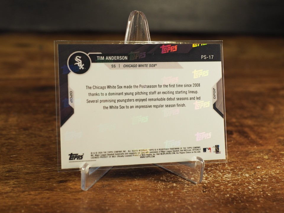 2020 Topps Now Postseason /1064 Tim Anderson #PS-17 | eBay