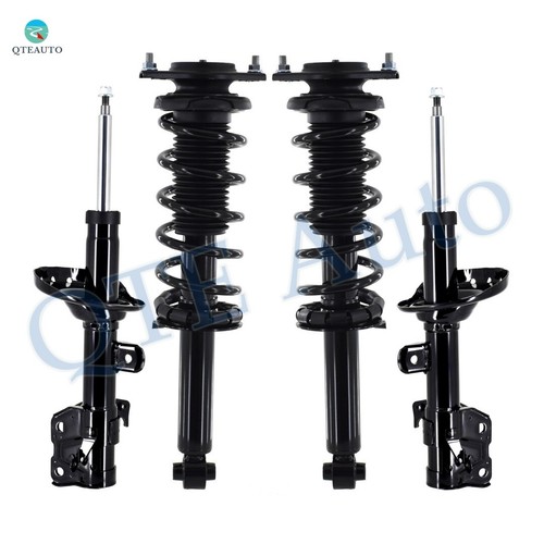 Set Front Strut-Rear Quick Complete Strut-Coil Spring To 2018 Subaru ...