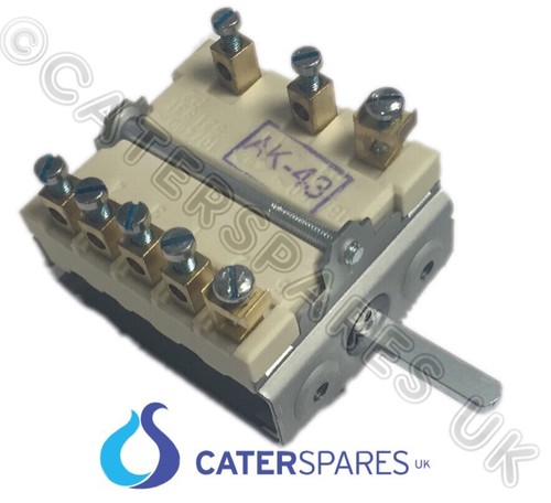 MOORWOOD VULCAN 924486-01 6 HEAT ELEMENT HOT PLATE SELECTOR ROTARY ...