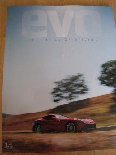 EVO MAGAZINE OCT 2012 FERRARI BERLINETTA LAMBORGHINI AVENTADOR MIURA ...