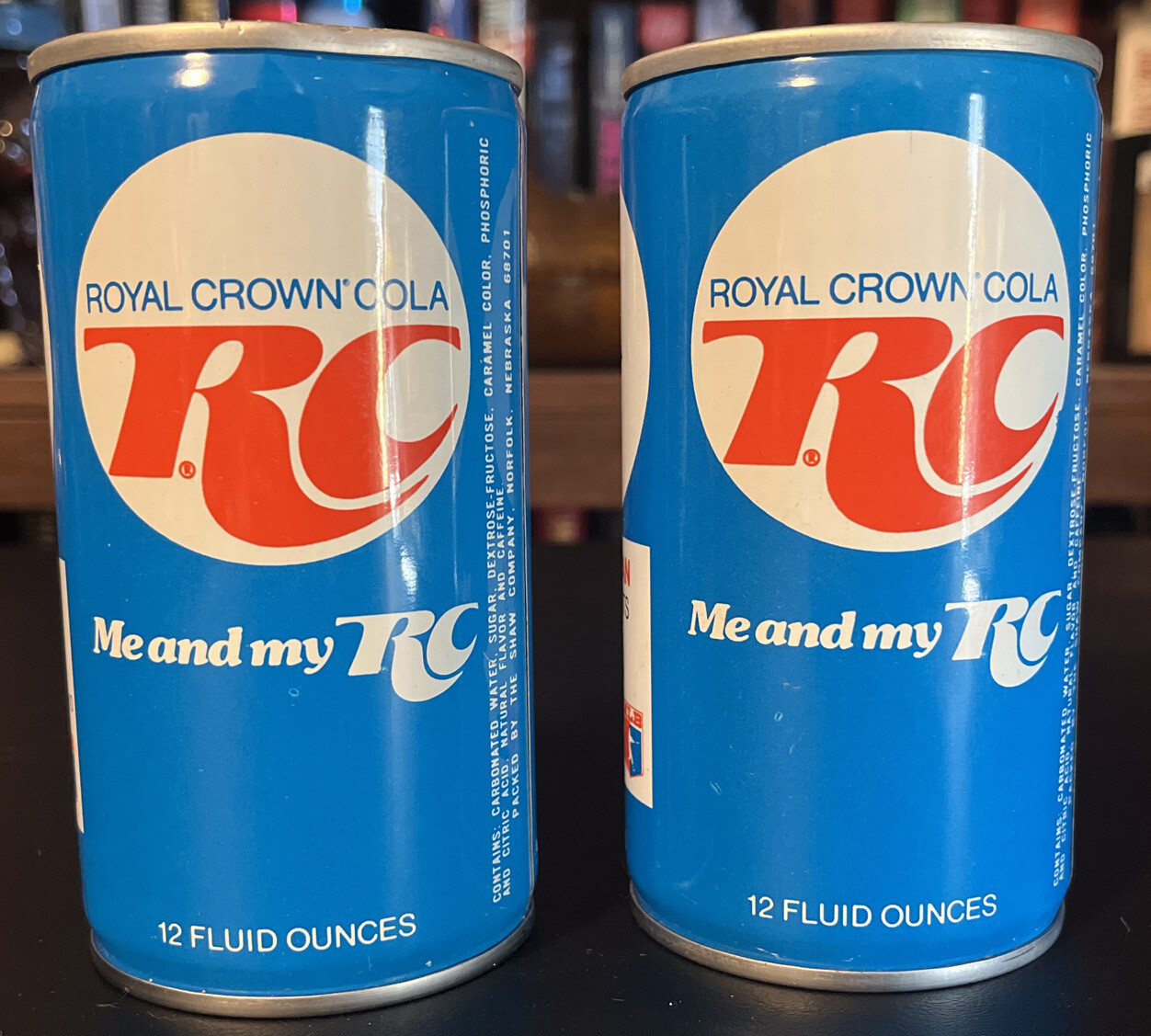 Lot Of 2 RC Cola Cans (1977)- New York Mets- Dave Kinsman And Jon ...
