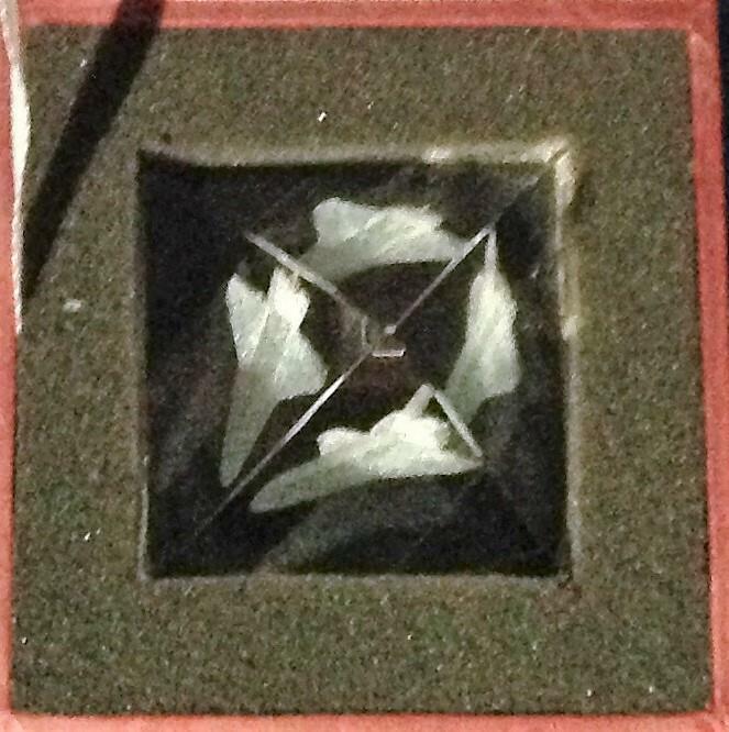 3D Laser Etched Crystal Glass Space Shuttle Pyramid 2 ¼” x 2" Gift Box ...