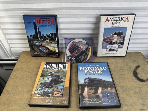 Railroad DVD Lot Potomac Eagle Metra Triple Track America by Rail ...