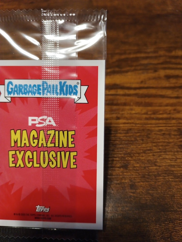 2025 Garbage Pail Kids Leg Up Lenny 40th Anniv Sealed PSA Magazine ...