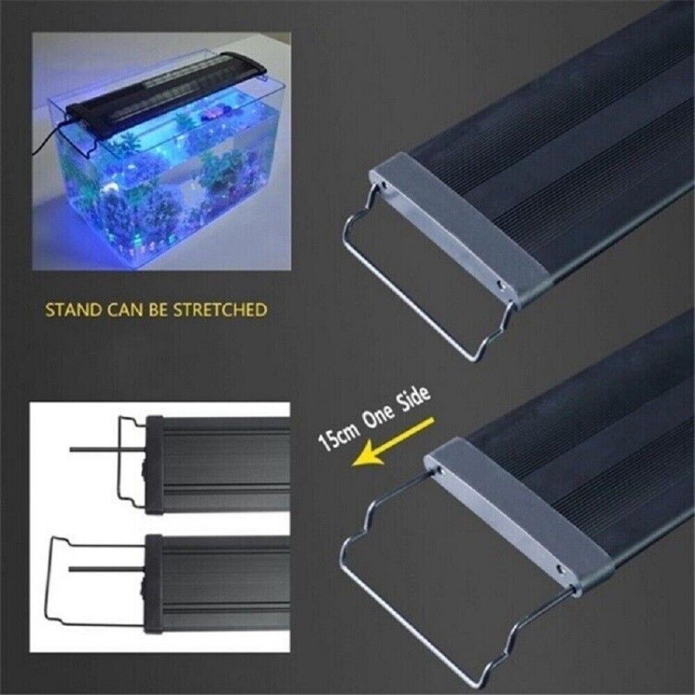 Aquarium Fish Tank LED Light Over-Head Full Spectrum Plant Lighting 30 ...