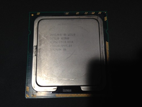 Intel Xeon Processor W3520 8M Cache, 2.66 GHz, 4.80 GT/s Intel QPI ...