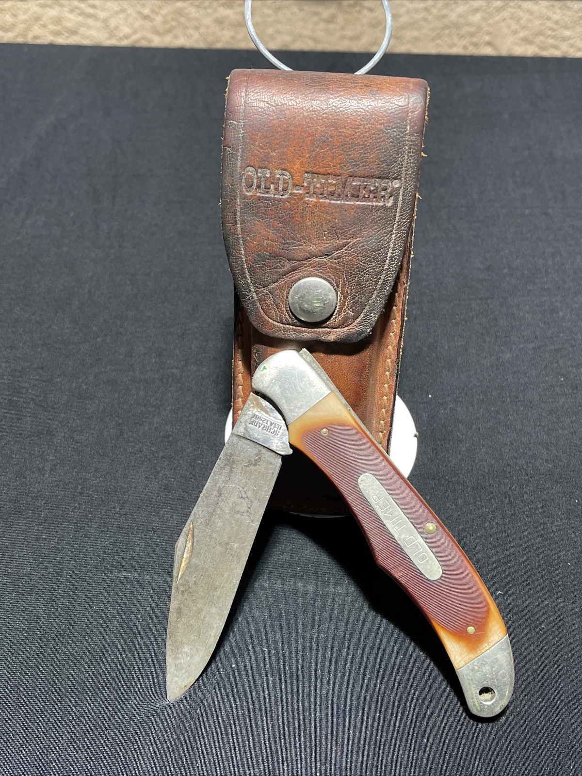 VINTAGE Schrade old timer 1250T BLADE FOLDING KNIFE - U.S.A. | eBay