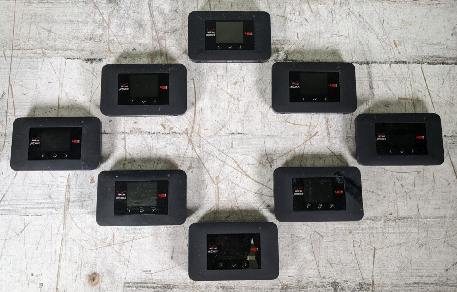 NETGEAR AIRCARD 791L VERIZON JETPACK 4G LTE MOBILE HOTSPOT - (LOT OF 8 ...