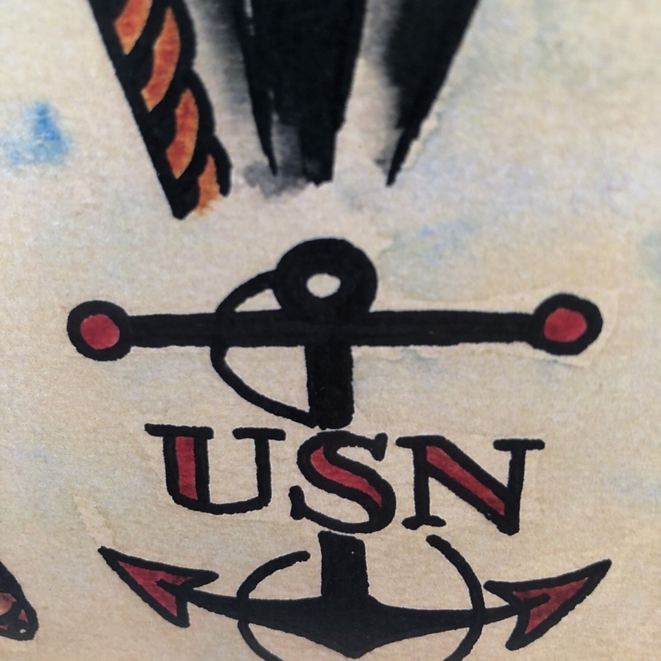 SAILOR JERRY SHEET 1st GENERATION RARE COPY NOT ORIGINAL 11x17 | eBay