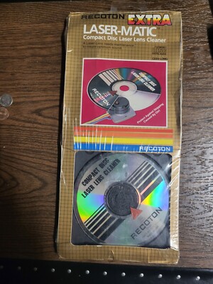 Recoton Extra Laser-Matic Compact Disc Lens Cleaner Brand New Sealed | eBay