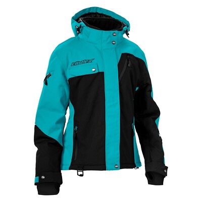 Castle Womens Powder G3 Insulated Snowmobile Jacket Turquoise/Black | eBay