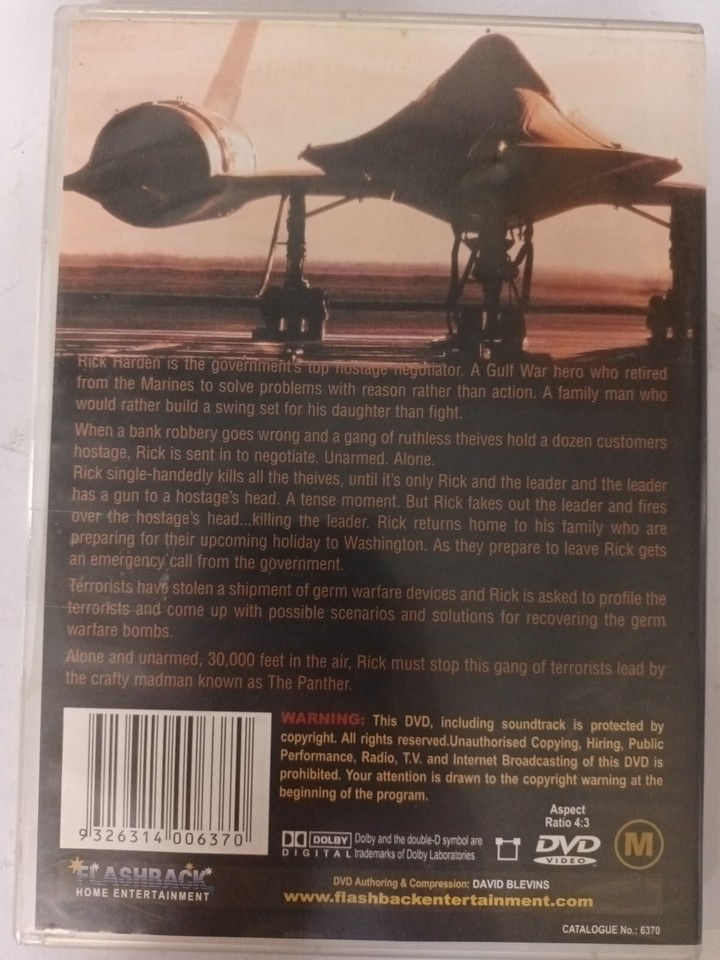 Strategic Command DVD 1997 Michael Dudikoff Action Terrorist Movie br28 ...