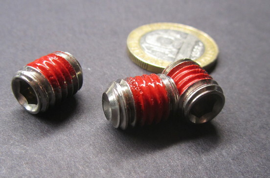 Stainless Steel Self Lock Set Screw, Nylon Patch, Cup, 3/8"-16 x 1/2 ...