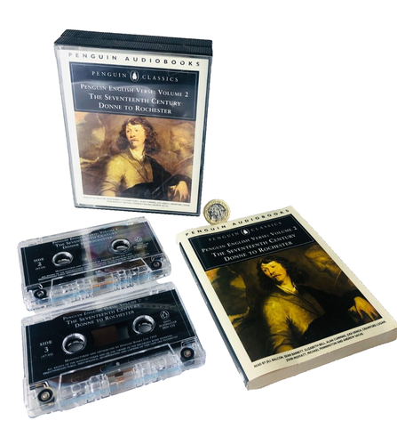 Cassette Tape Audio Book Penguin 17th Century Donne Rochester & Book ...